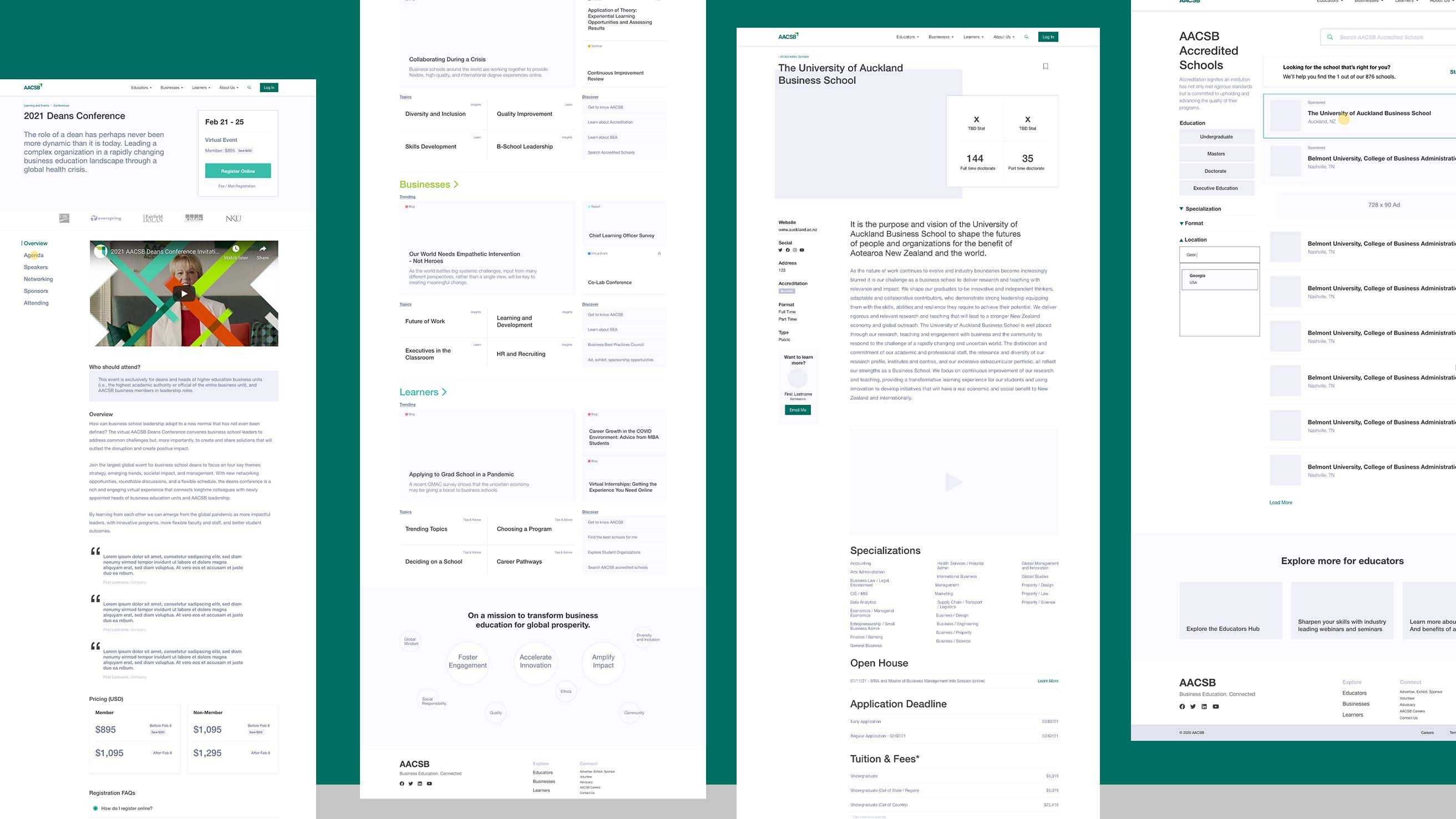 AACSB International, Website redesign - Imarc, a digital agency AACSB International, Website redesign - Imarc, a digital agency