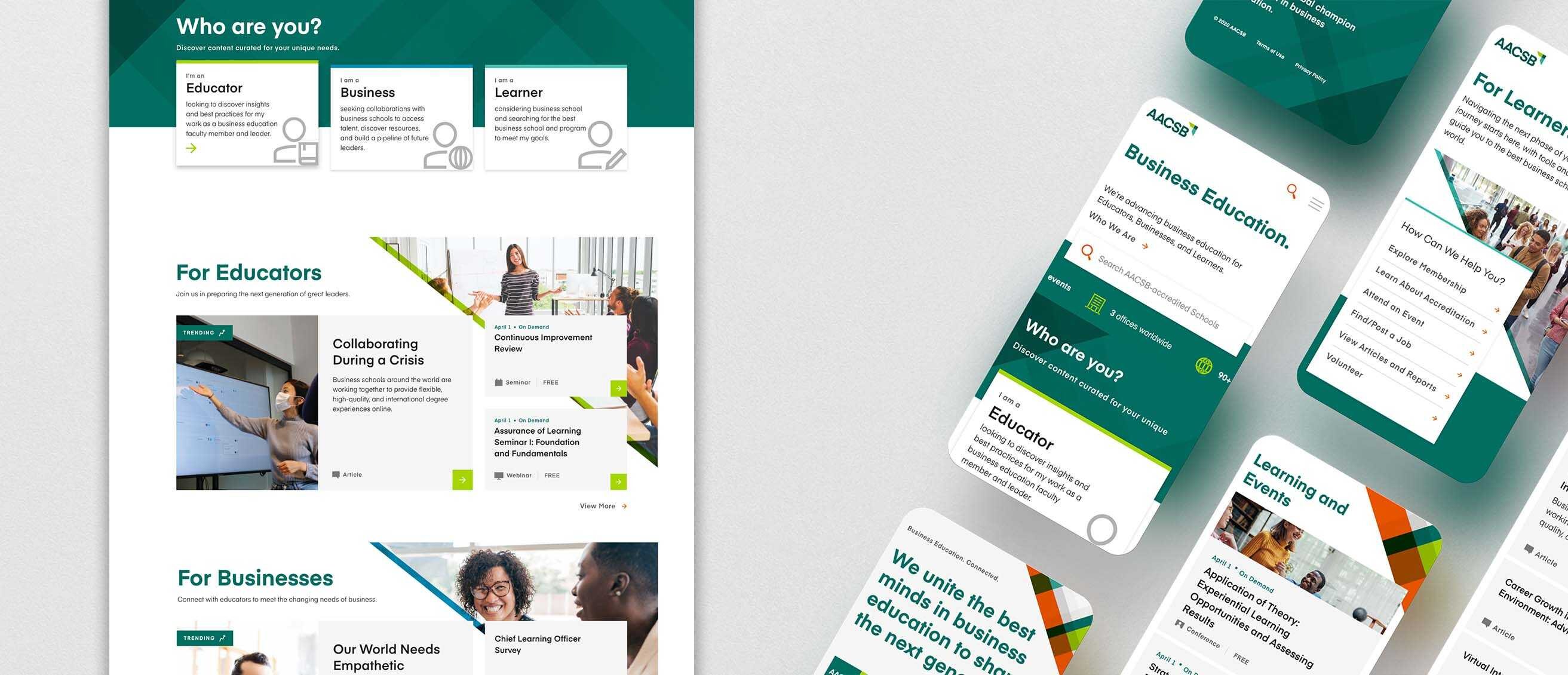 AACSB International, Website redesign - Imarc, a digital agency AACSB International, Website redesign - Imarc, a digital agency